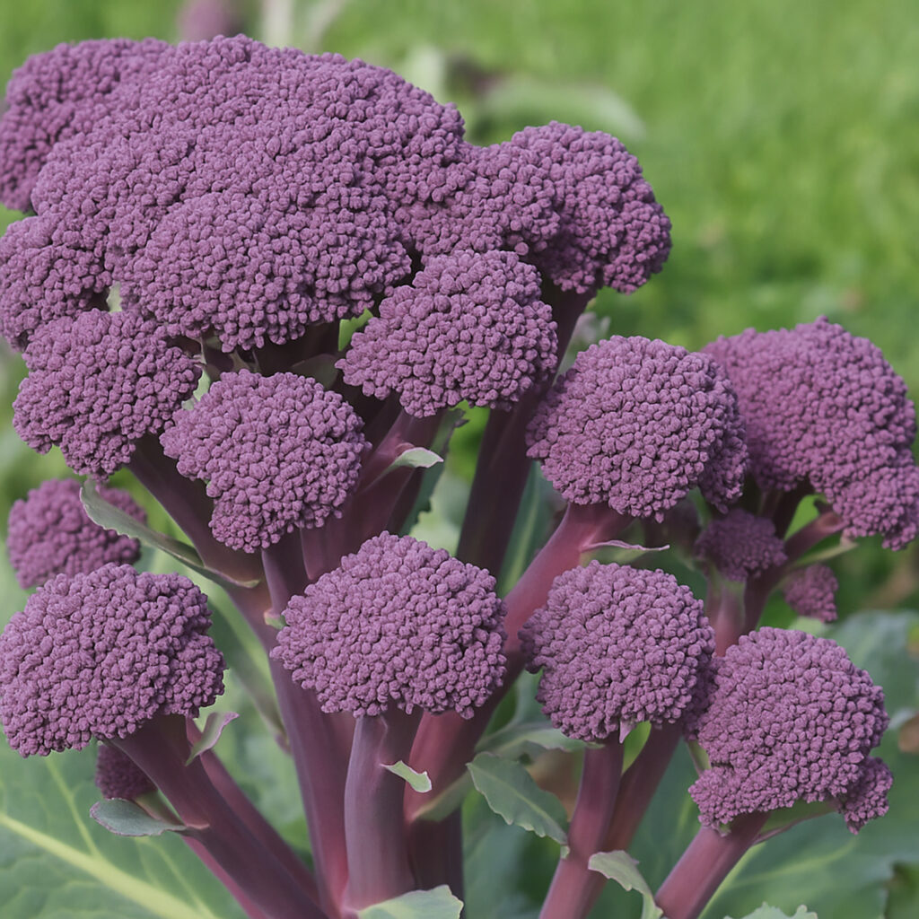 Sementes De Brócolos Early Purple Early Purple Sprouting Biodynamic ...